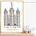 LDS Temple Art Print: I Love to See the Temple (digital Download) - Etsy