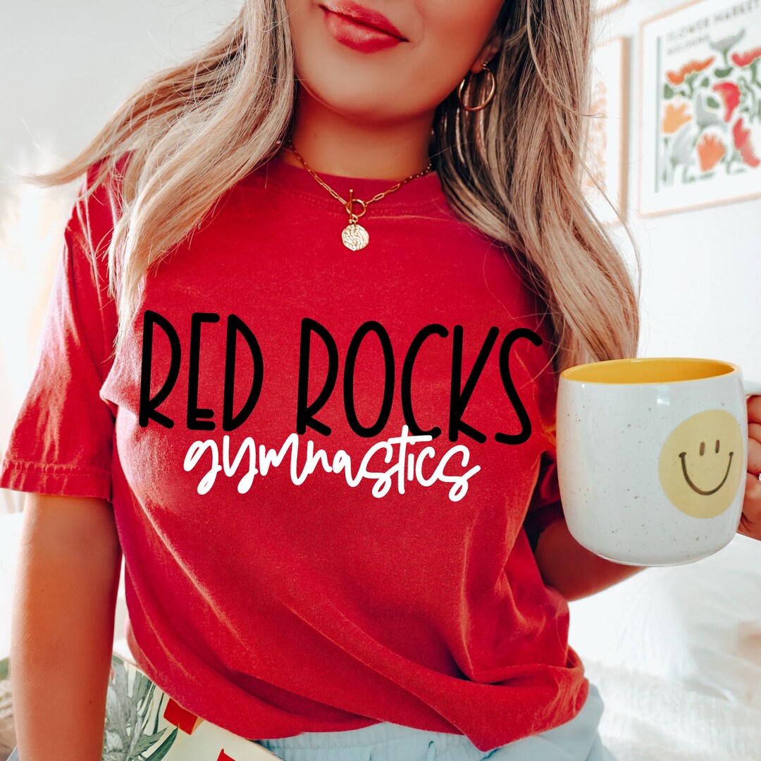 Red Rocks T-shirt | Graduation Gift Gift | Gift for Her | Bed Party ...
