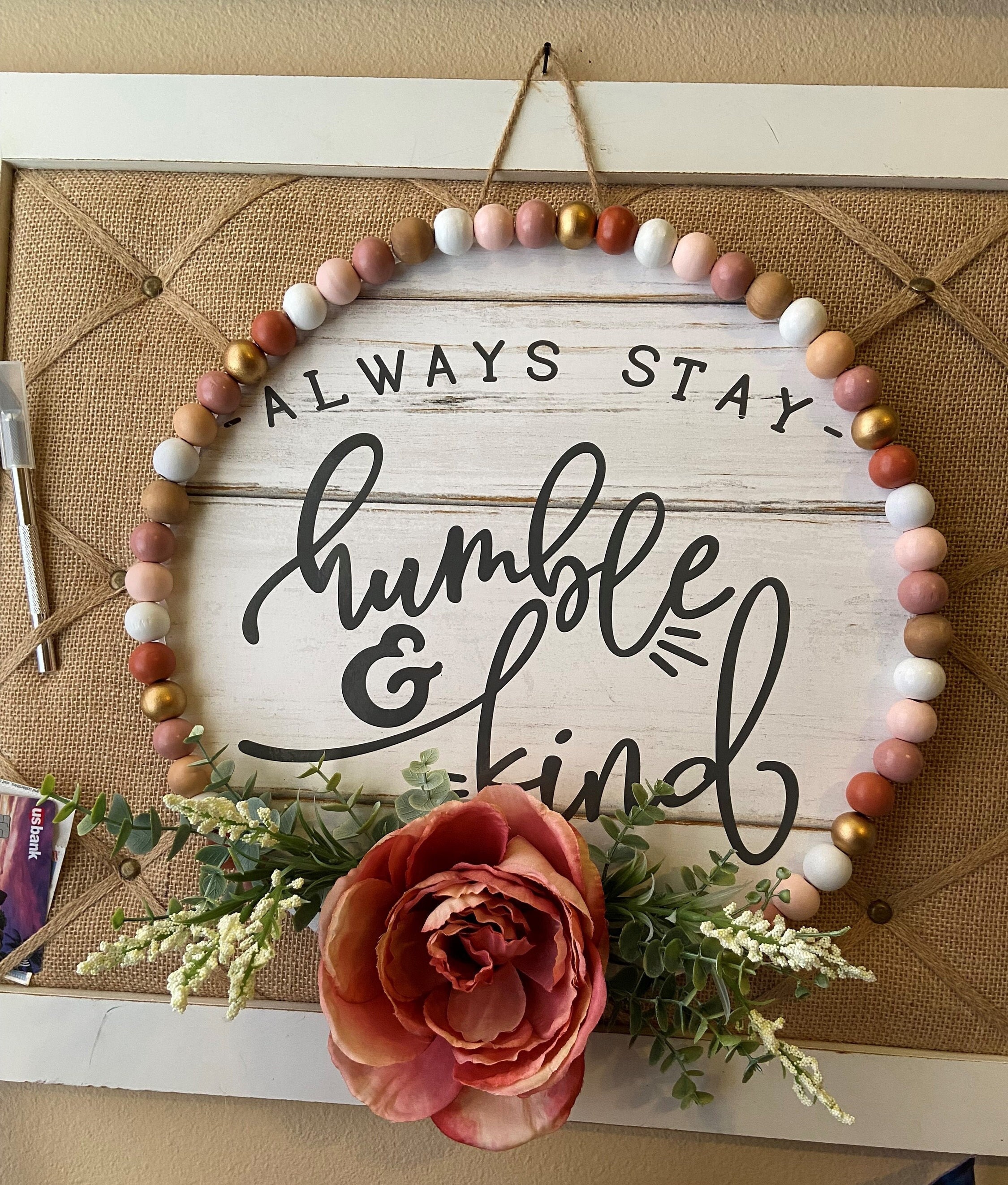 Door Hanger, Front Door Decor, Home Decor, Inspirational, Farmhouse ...