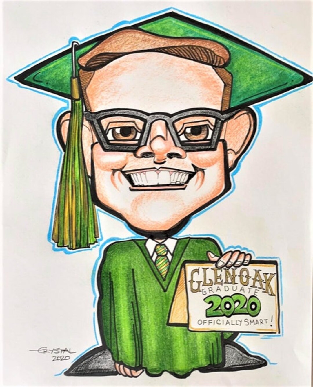 Graduate Caricature From Photo - Etsy