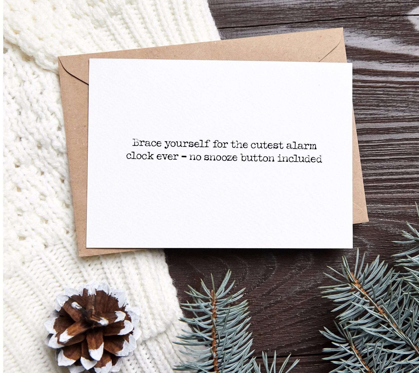 Snarky Funny Handmade Card Baby Shower Greeting Card, Pregnancy ...