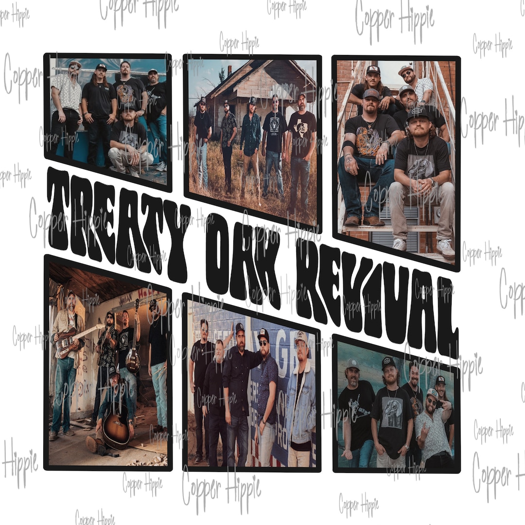Treaty Oak Revival Png, Treaty Oak Revival Shirt, Band Tee, Music ...