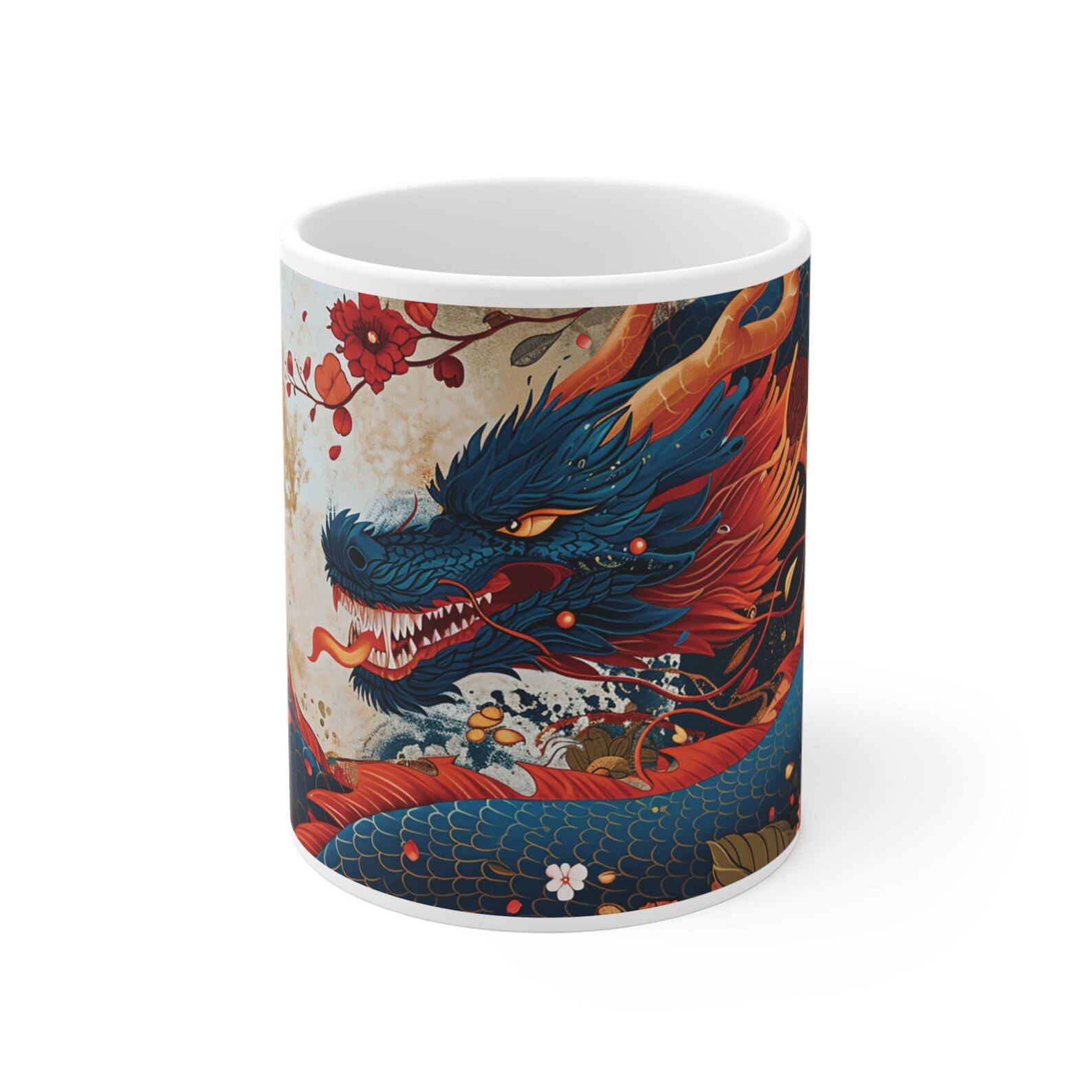 Chinese New Year Mug, Year of Dragon Mug, Lunar New Year Mug, 2024 CNY ...
