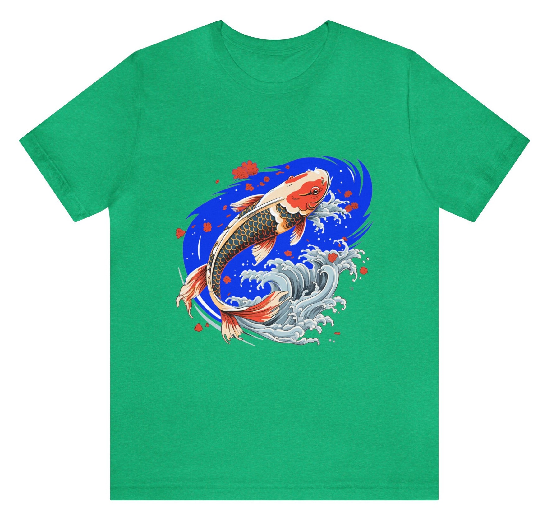 Koi Fish Shirt, Japanese Koi Fish Shirt, Fish Shirt, Japanese Shirt ...