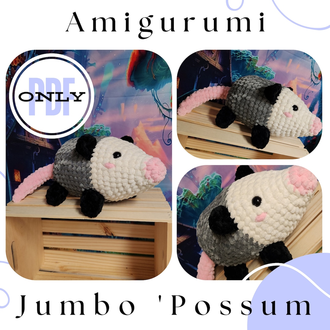 Crochet Jumbo 'possum Pattern, PDF Download - Etsy