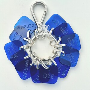 Dialectical Behavior Therapy DBT Skills Charm Keychain, Mental Health ...