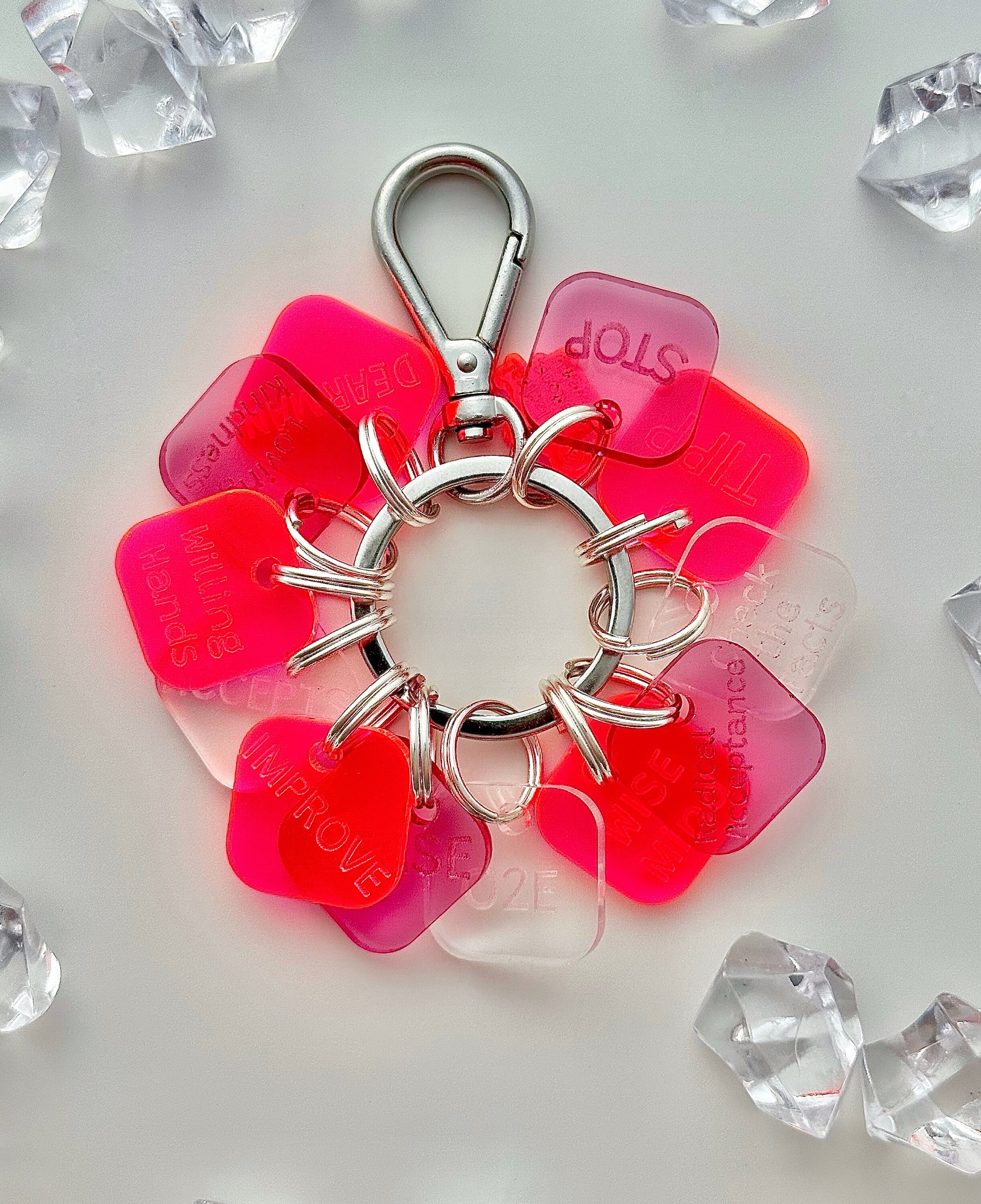 Dialectical Behavior Therapy DBT Skills Charm Keychain - Etsy