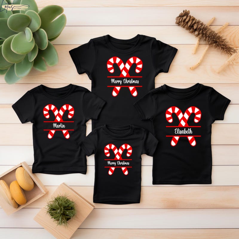 Red Candy Cane Pajamas - Etsy