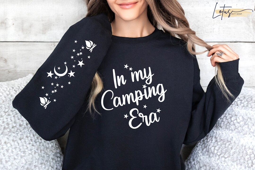 In My Camping Era Sweatshirt, Camping Era Gift, Camp Life Sweat ...