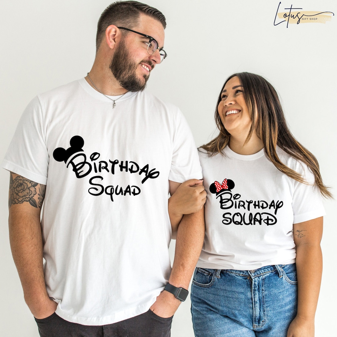 Birthday Squad Shirts, Minnie Birthday Squad, Disneyland Squad Shirt ...