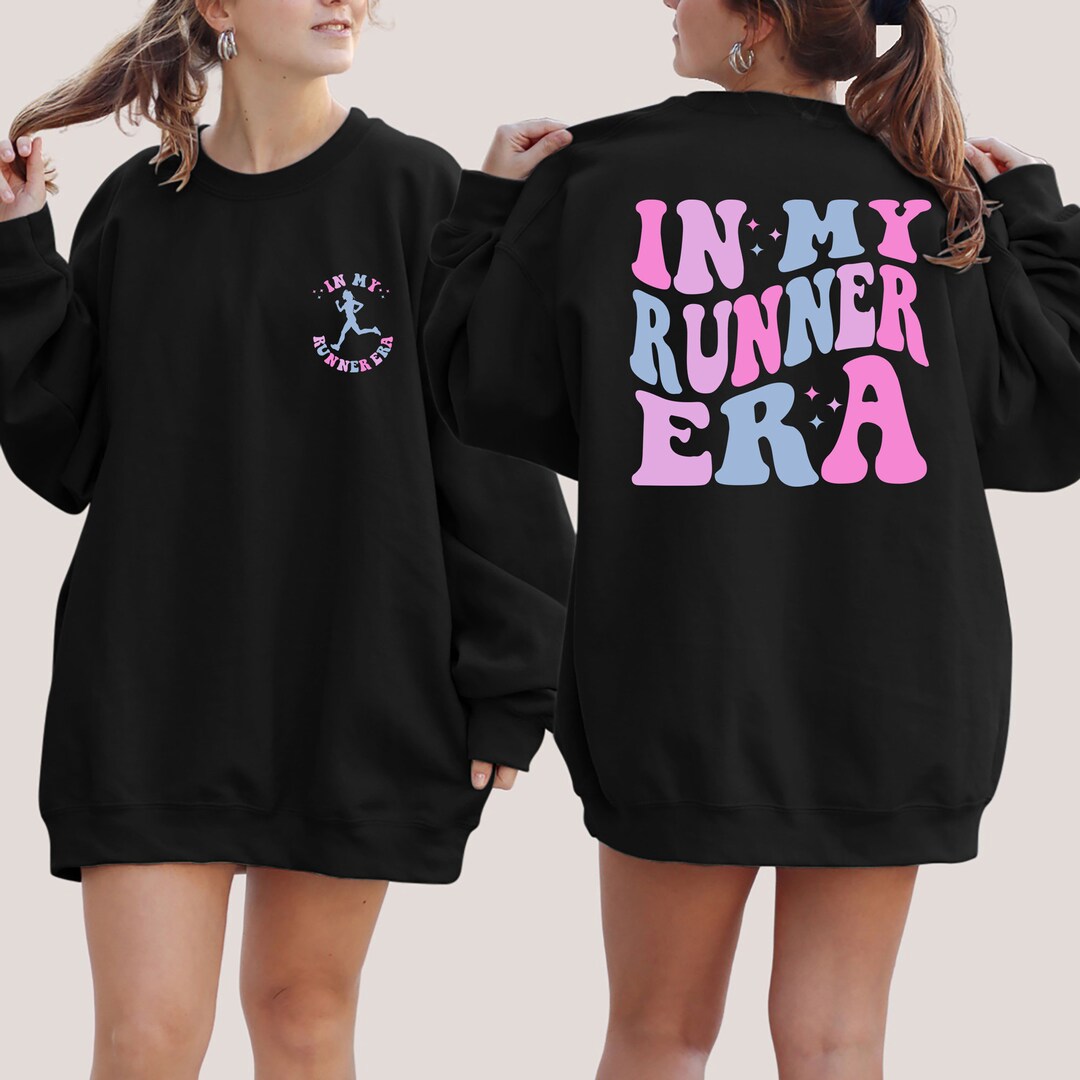In My Runner Era Sweatshirt, Runners Sweatshirt, Gift for Marathon ...