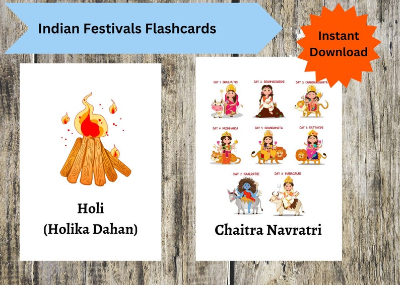 Indian Festivals Flashcards, Learn About Culture & Festivals of Indian ...