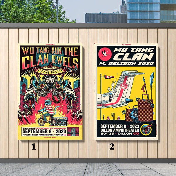 Wu Tang Clan Poster - Etsy