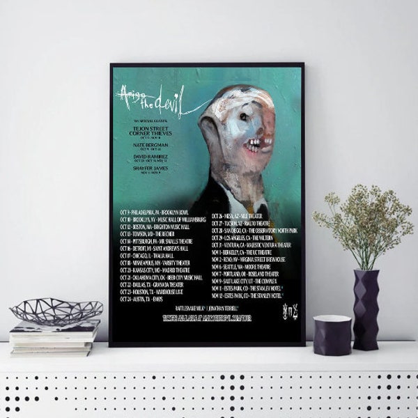 The Amazing Devil Poster - Etsy