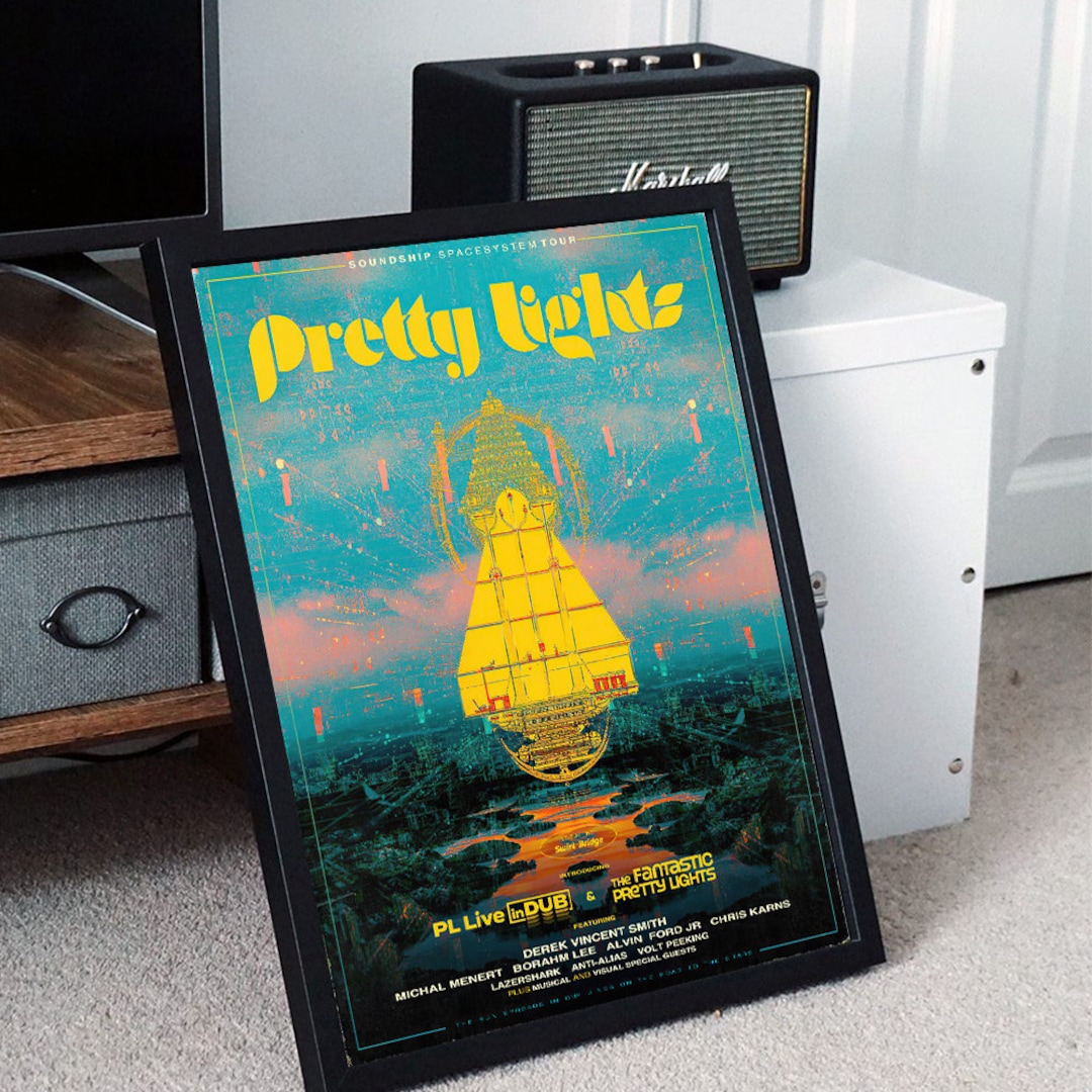 Pretty Lights 2023 Tour Poster, Wall Decor, Home Decor - Etsy