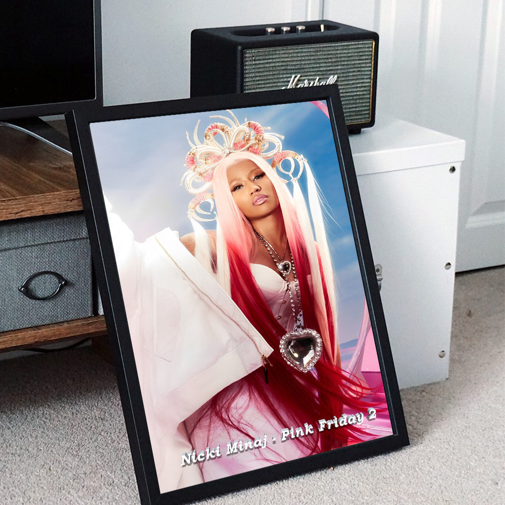 Nicki Minaj - Pink Friday 2 Album Cover Poster by Carlos Leon | Printblur