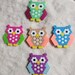 Multi-colored Perler Bead Owls - Etsy