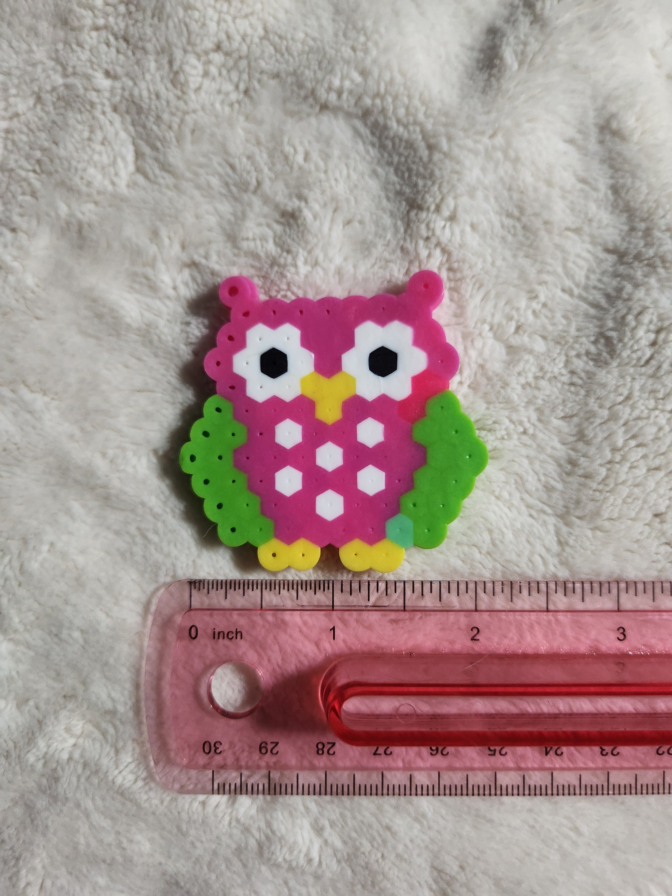 Multi-colored Perler Bead Owls - Etsy