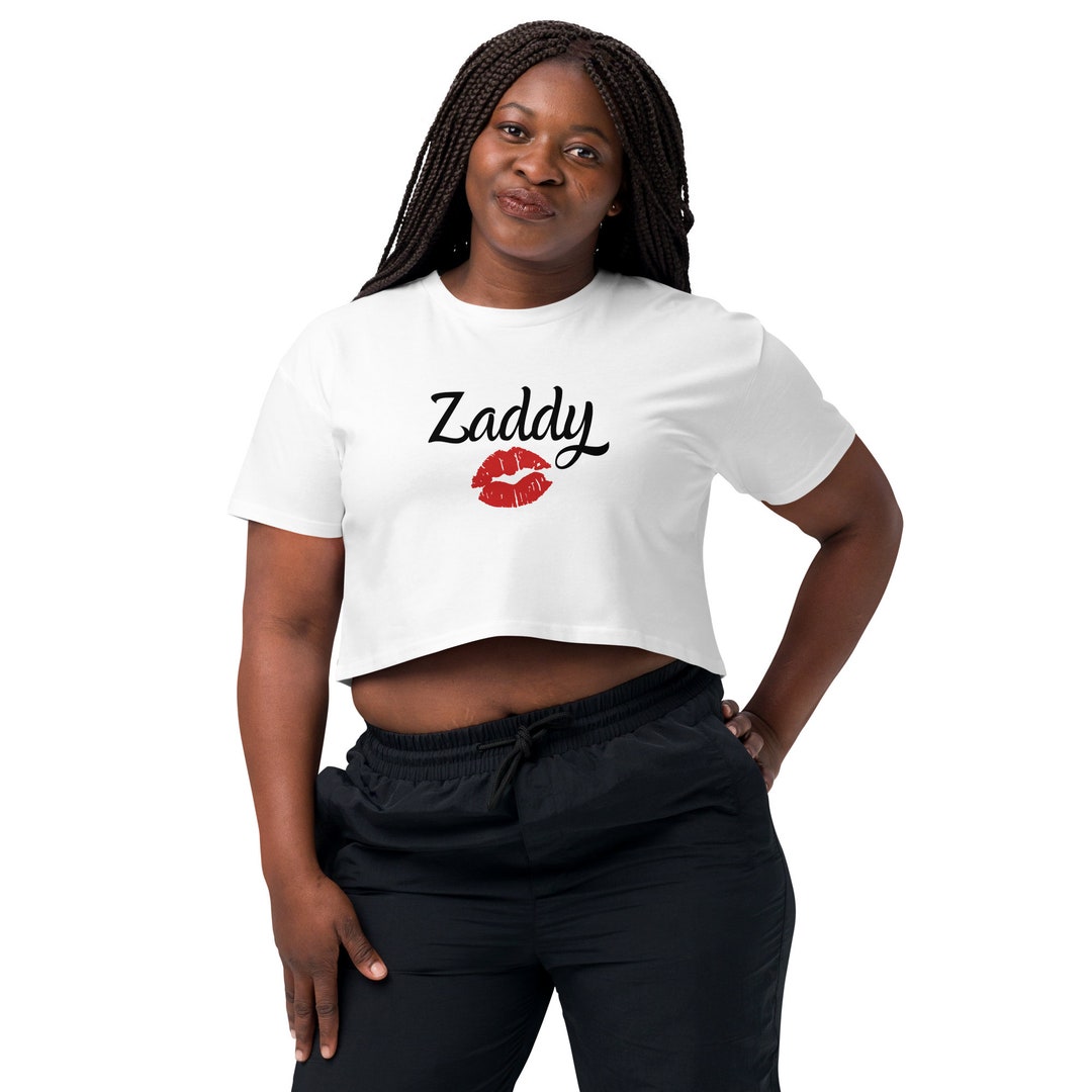 ZADDY Women’s Crop Top, Graphic T-shirts for Women, Curvy Women Funny ...