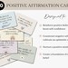 Positive Affirmation Cards Printable | Daily Affirmations, Self Love ...