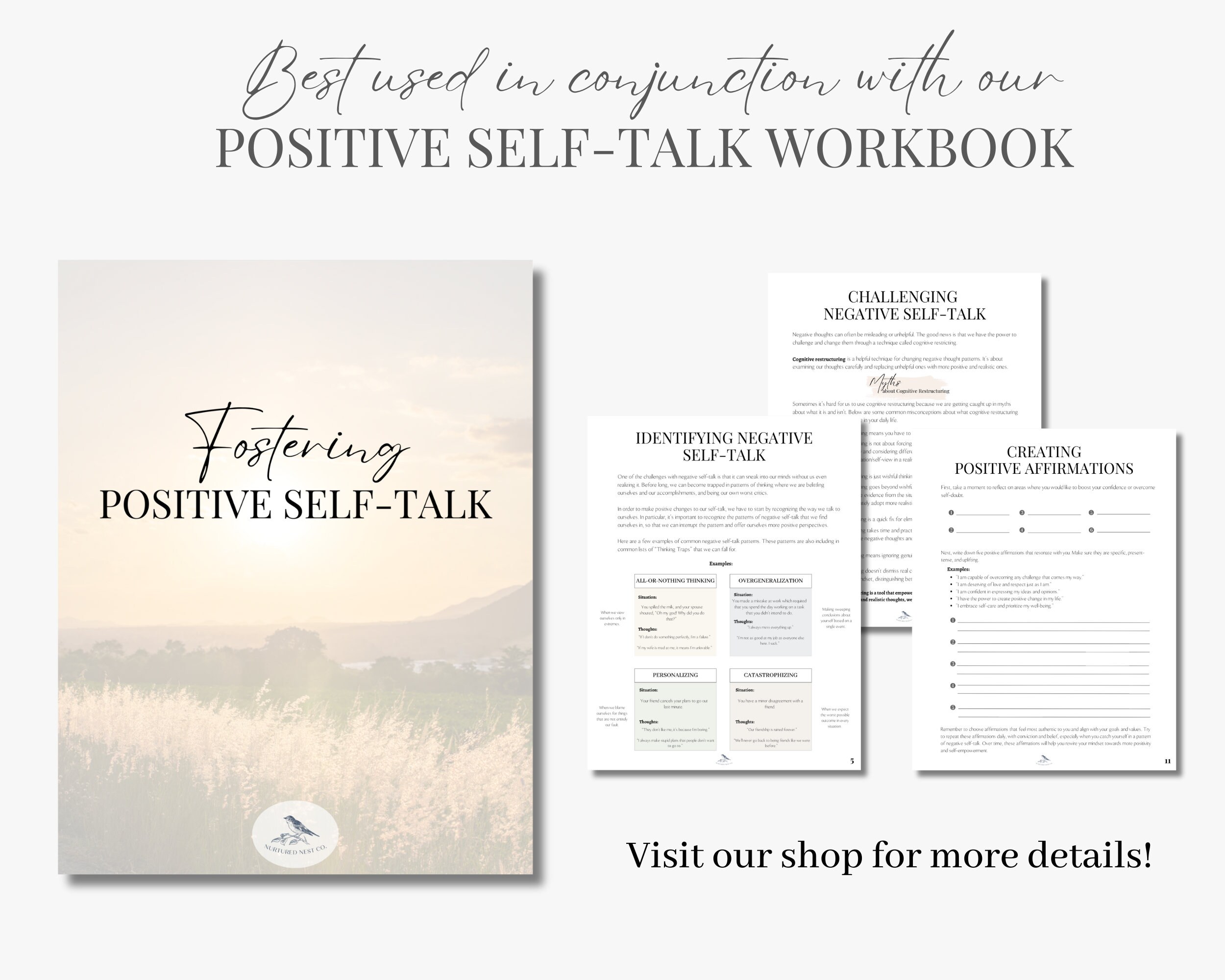 Positive Affirmation Cards Printable Daily Affirmations, Self Love Club ...
