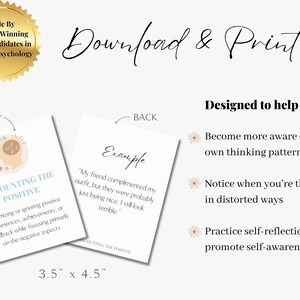 Cognitive Distortion Flashcards |negative Thoughts, Coping Skills ...