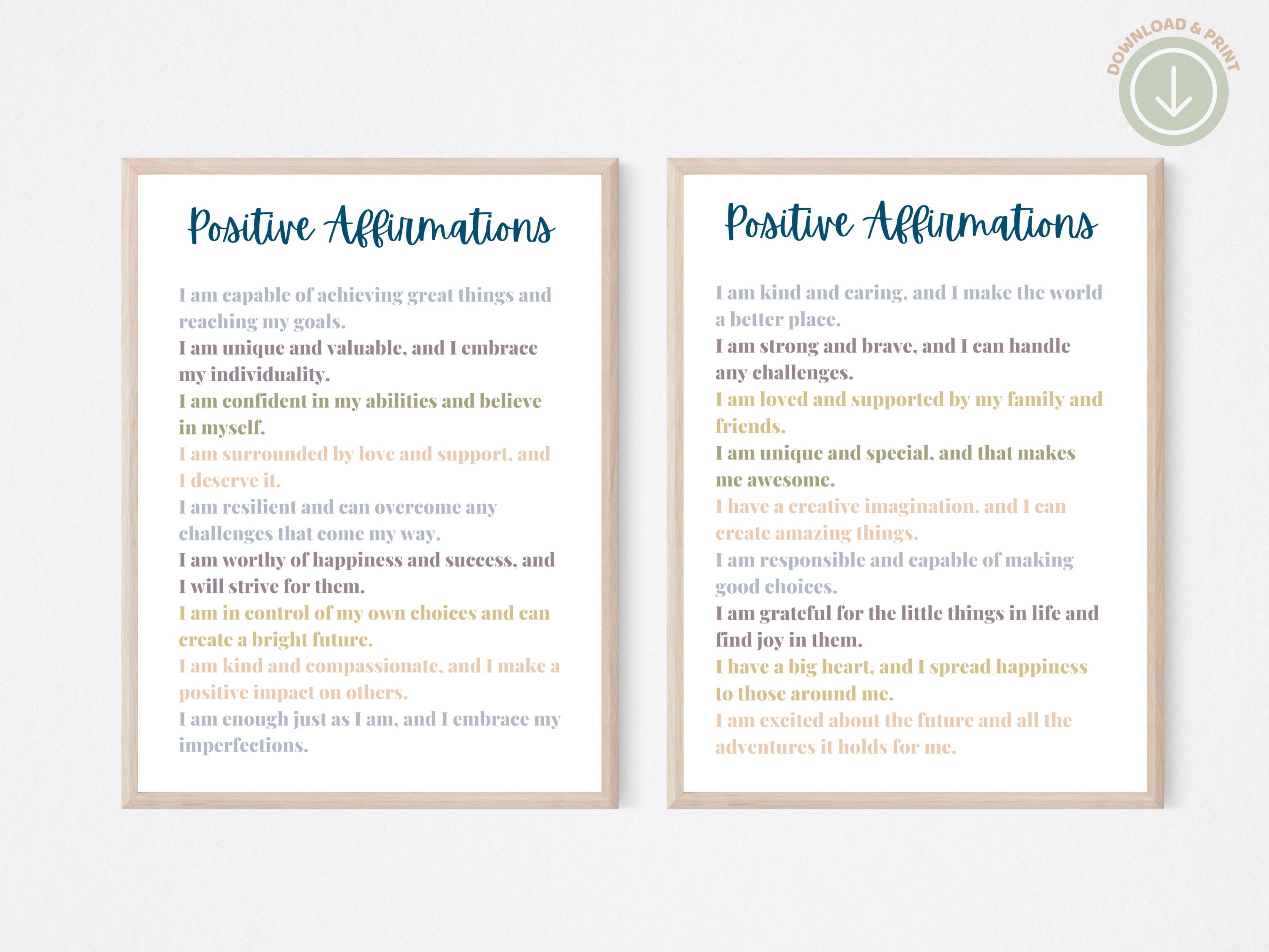 Therapy Poster Bundle | Anxiety Coping Skills, Therapy Office Decor ...