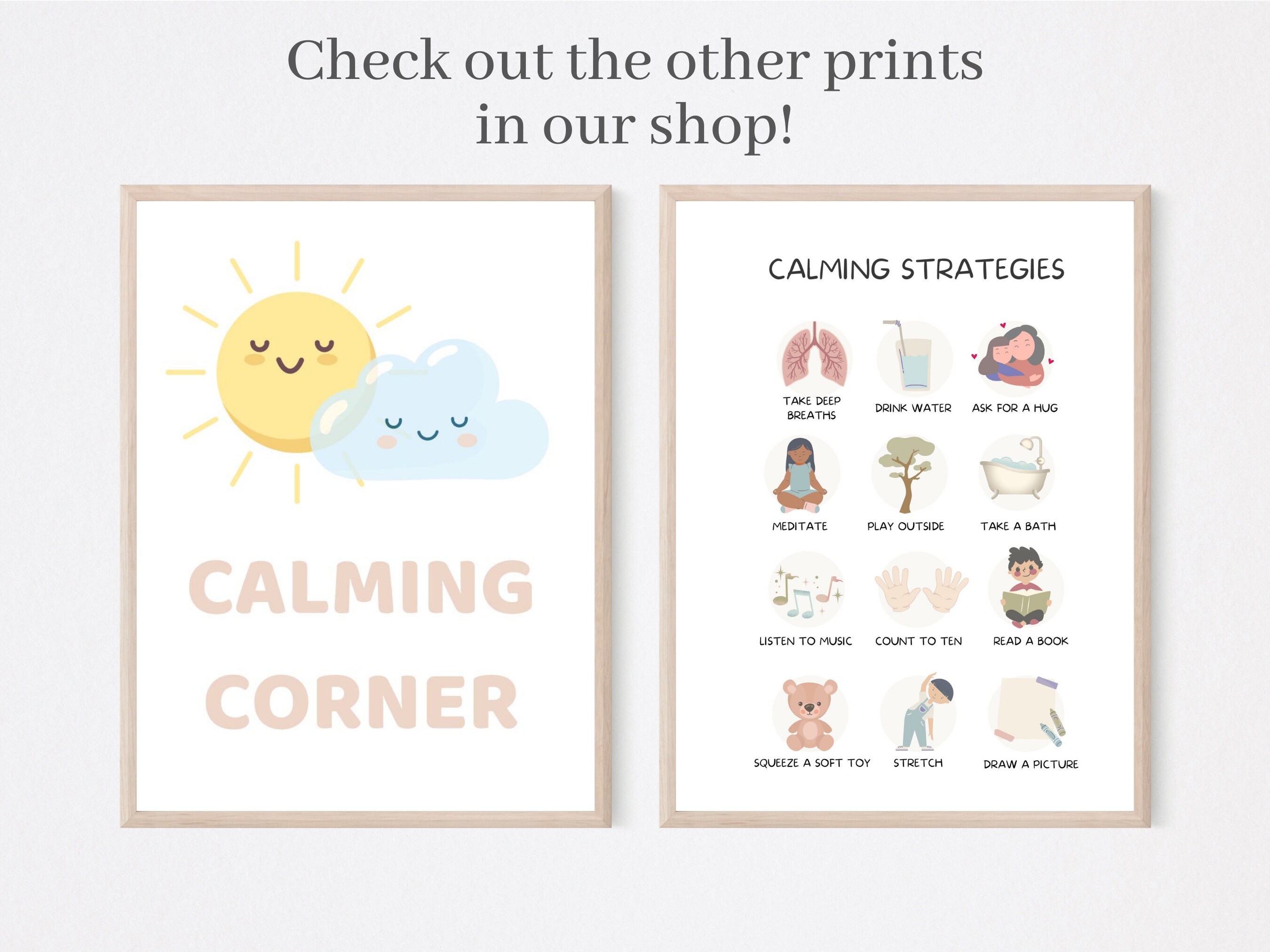 Therapy Poster Bundle Anxiety Coping Skills Therapy Office - Etsy