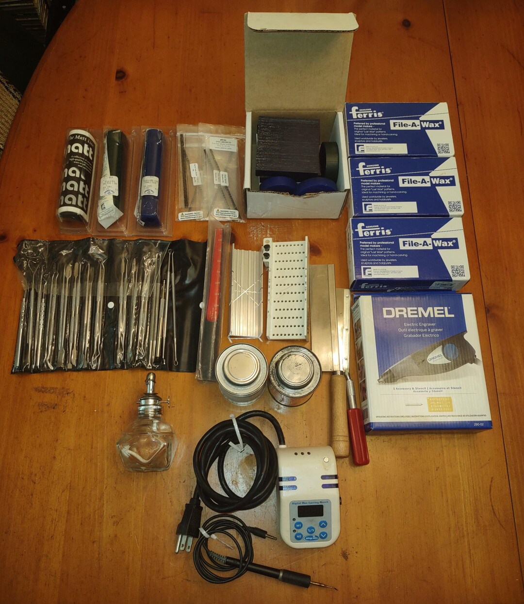 Lost Wax Casting Tools (waxes, Engraver+ Carving Tools+ Digital Pencil ...