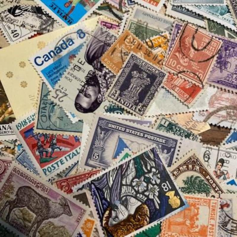 Cancelled Stamp Lots - Etsy