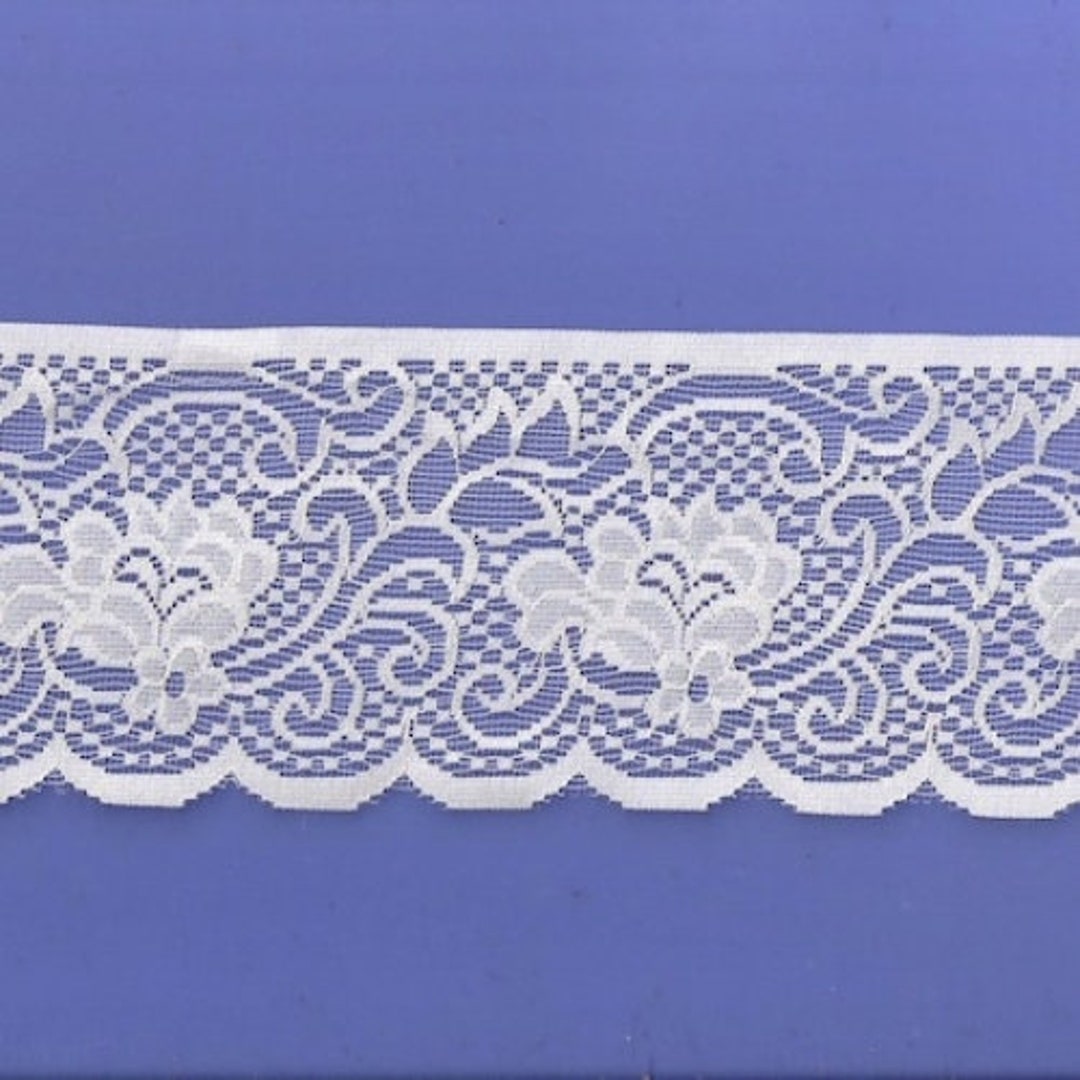Cream 3 5/8" Scalloped Lace - Etsy
