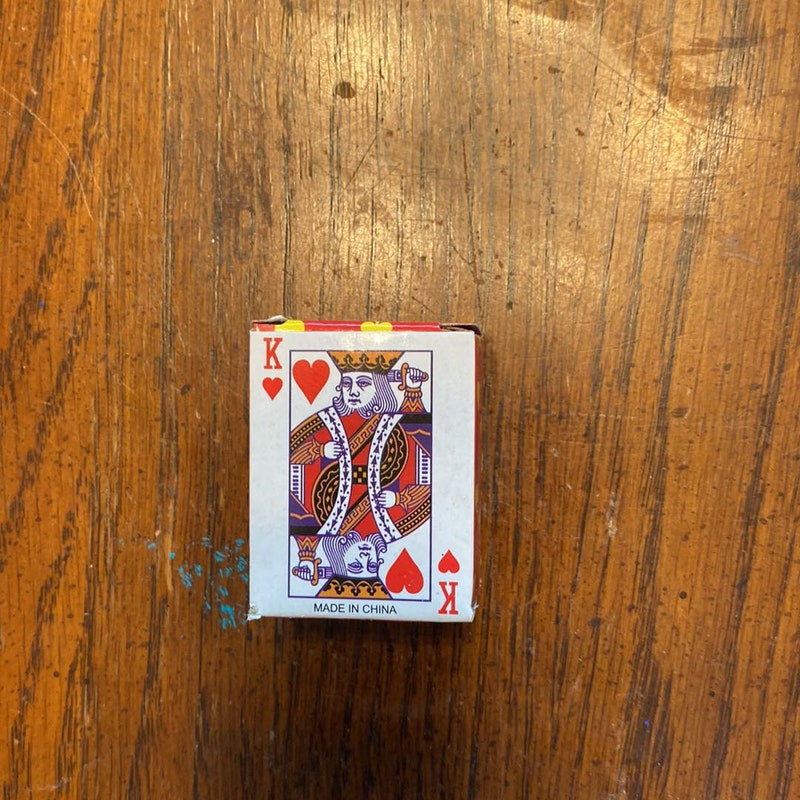 Miniature Playing Cards - Etsy
