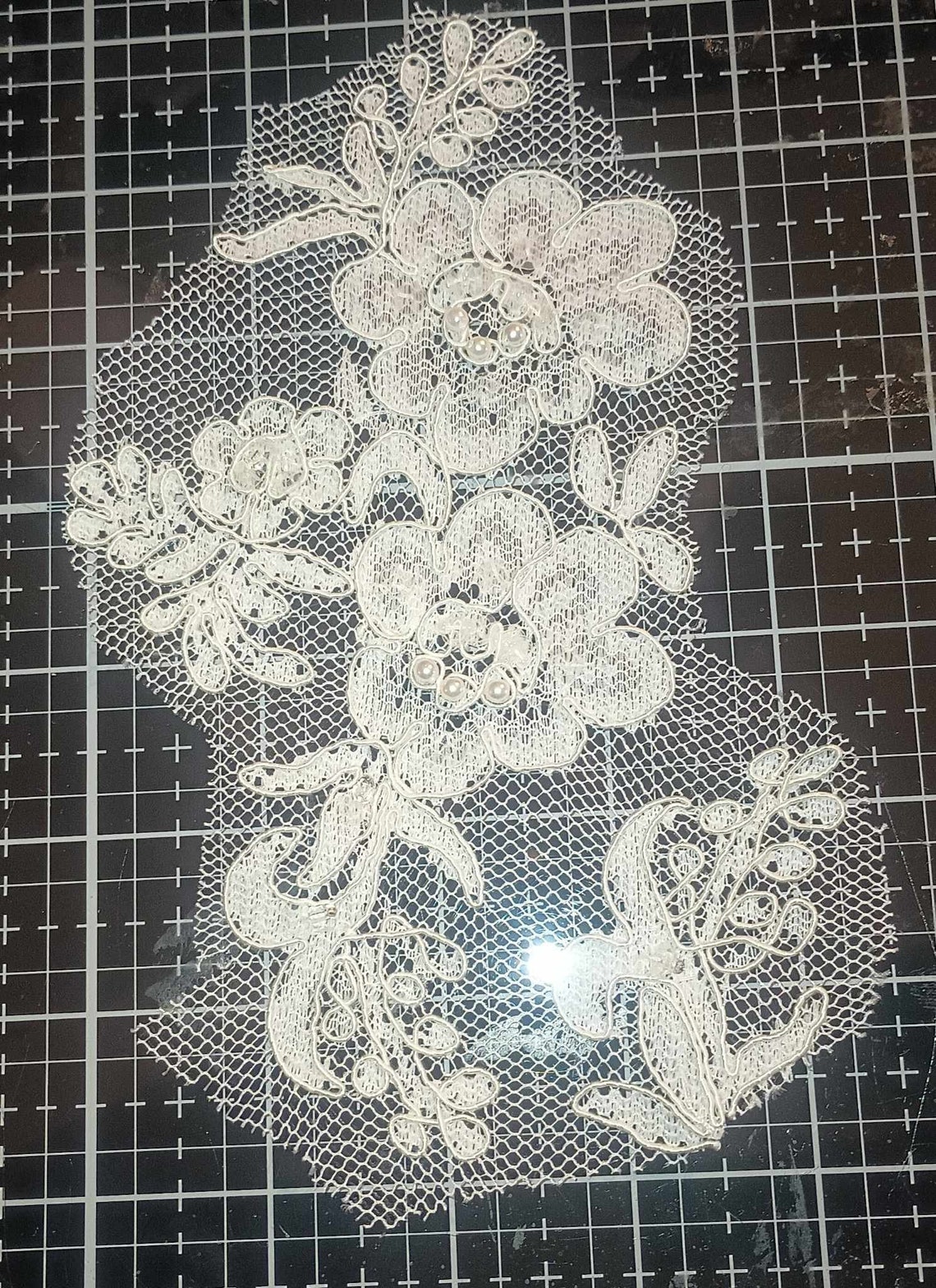 Wedding Dress Appliques 6 Piece Set - Etsy