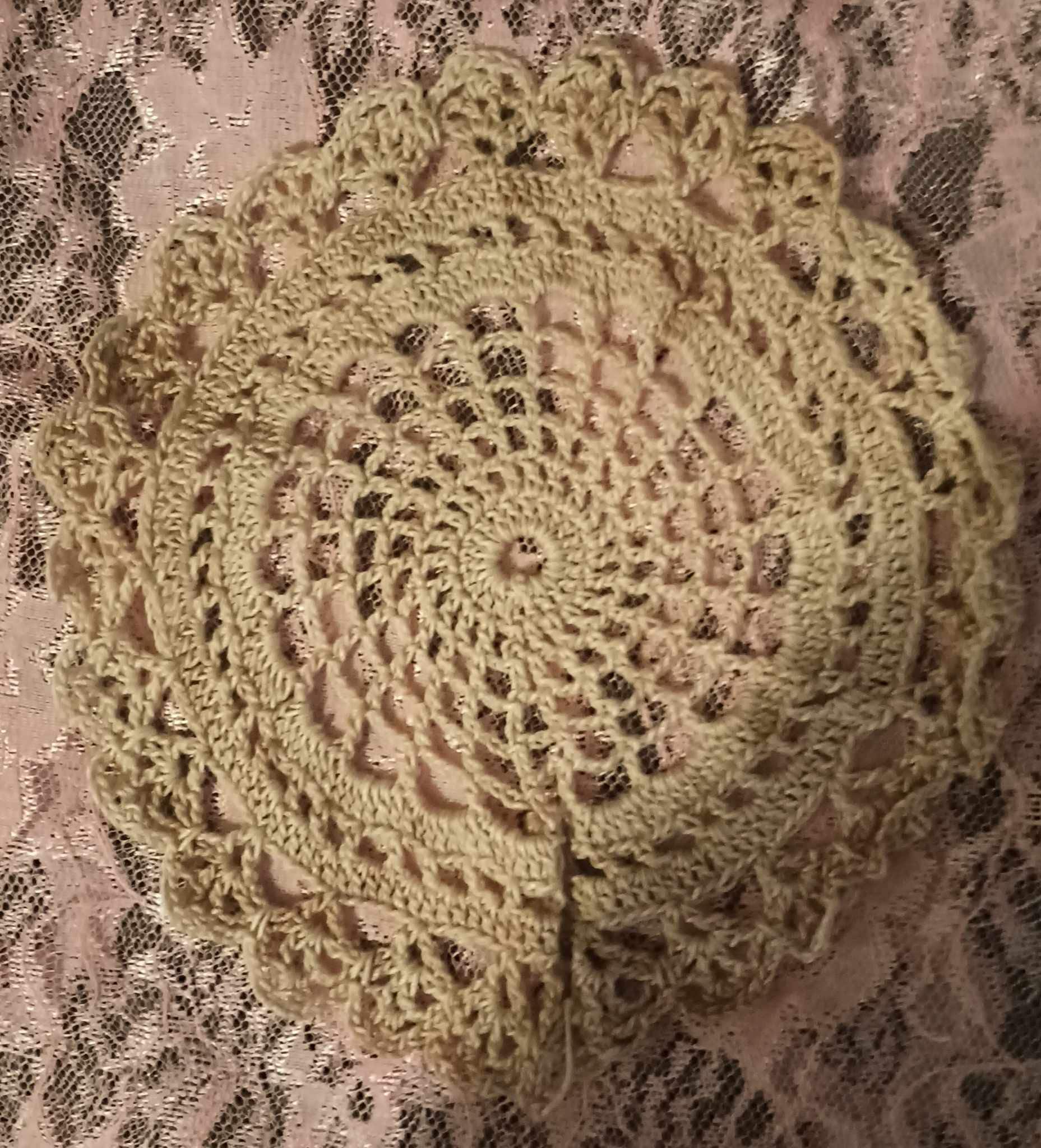 Vintage Handmade Crocheted Doilies 6 to 11 - Etsy