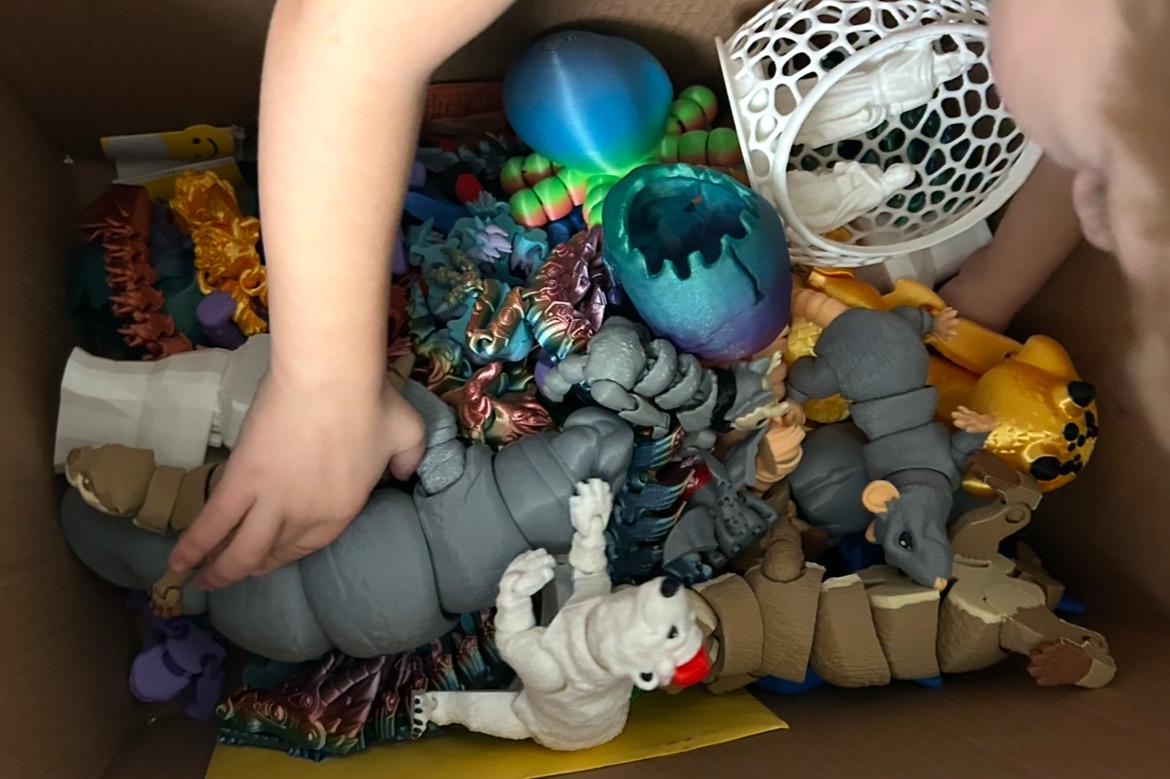 3D Printed Mysterty Box, Mystery Bundle - Etsy