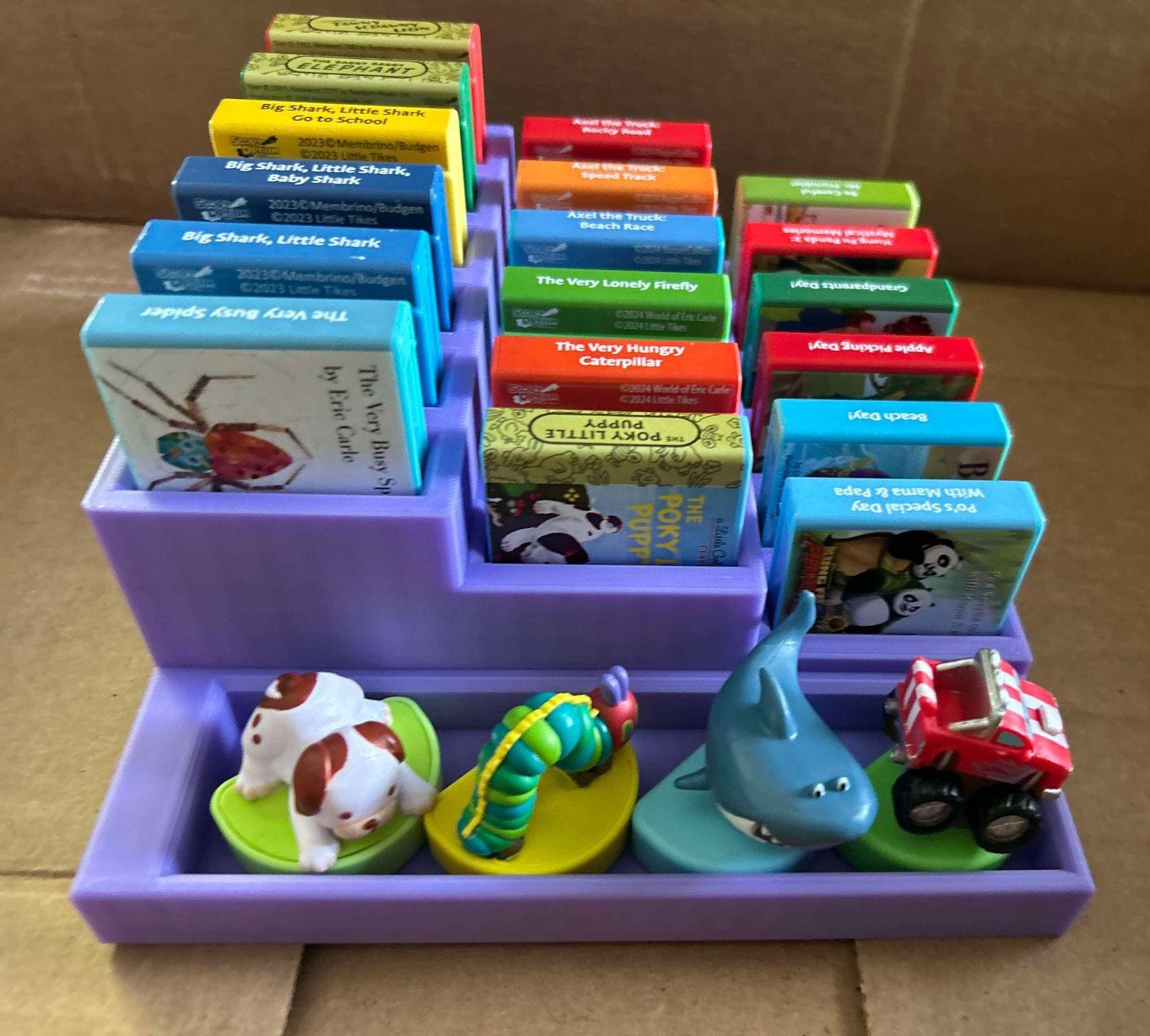 3D Printed Little Tikes Story Dream Machine Book and Figurine Organizer ...