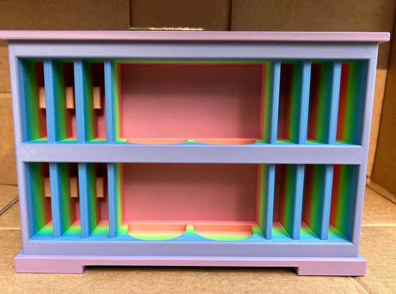 3D Printed Story Dream Machine Book and Figurine Organizer - Etsy