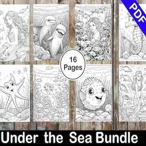 Coloring Pages Ocean Coloring Pages for Kids Activity Book Ocean ...