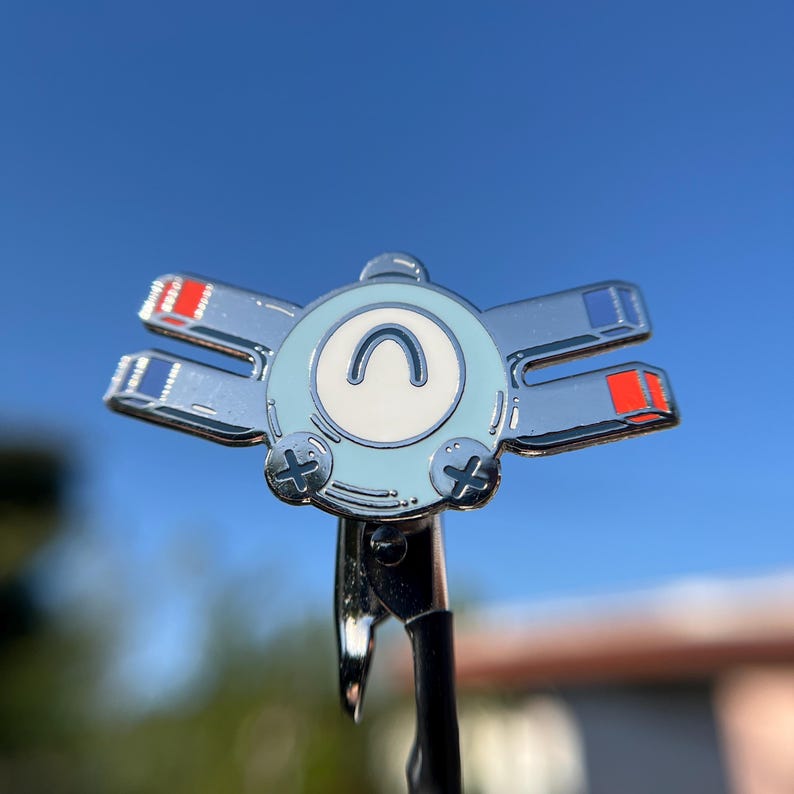 Pokemon Number 81 Enamel Pin: Magnemite Electric Steel Type Collectible ...