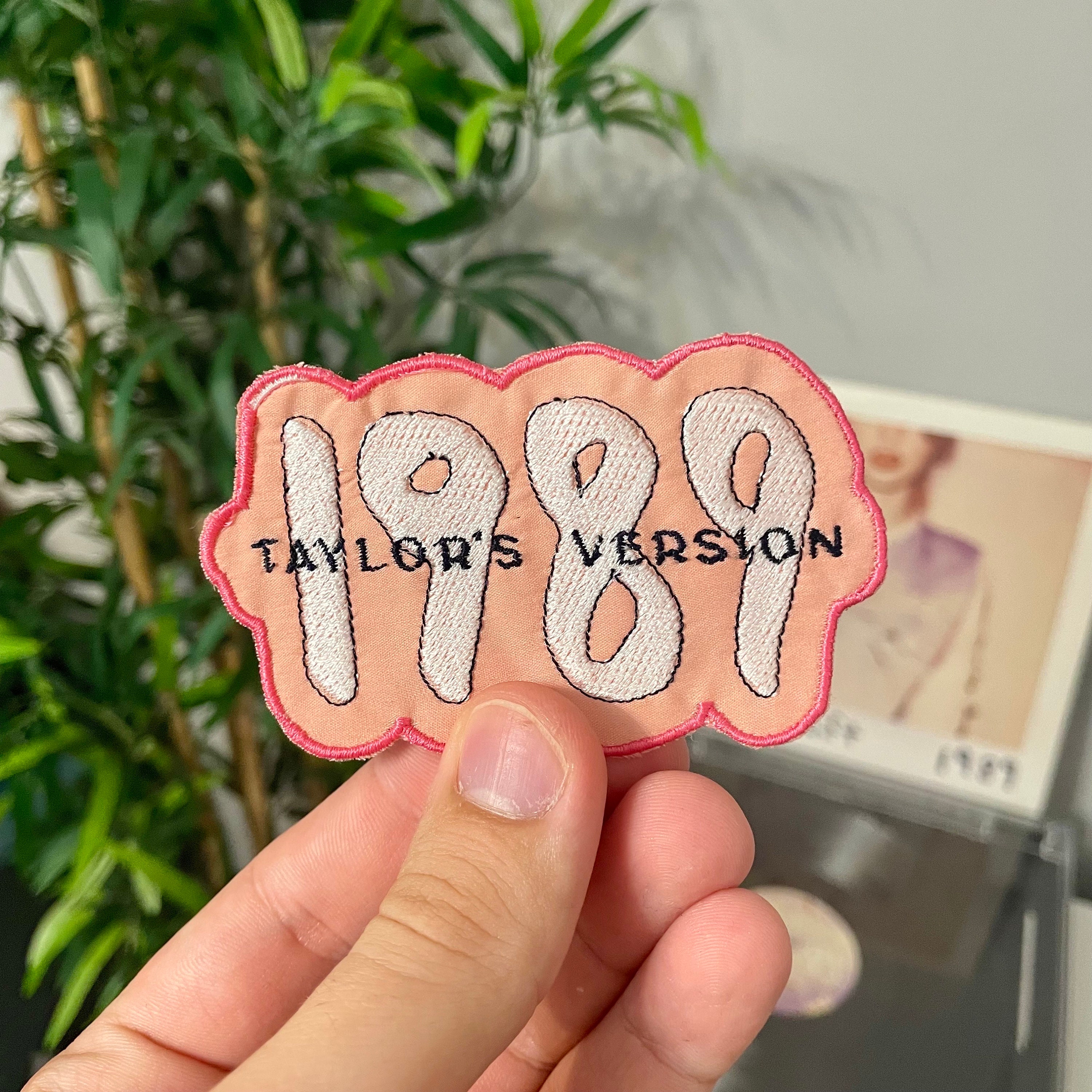 Custom Iron Patches 1989 Set of 4 Colored Pieces, 9.5x5.5 Cm, Iron ...