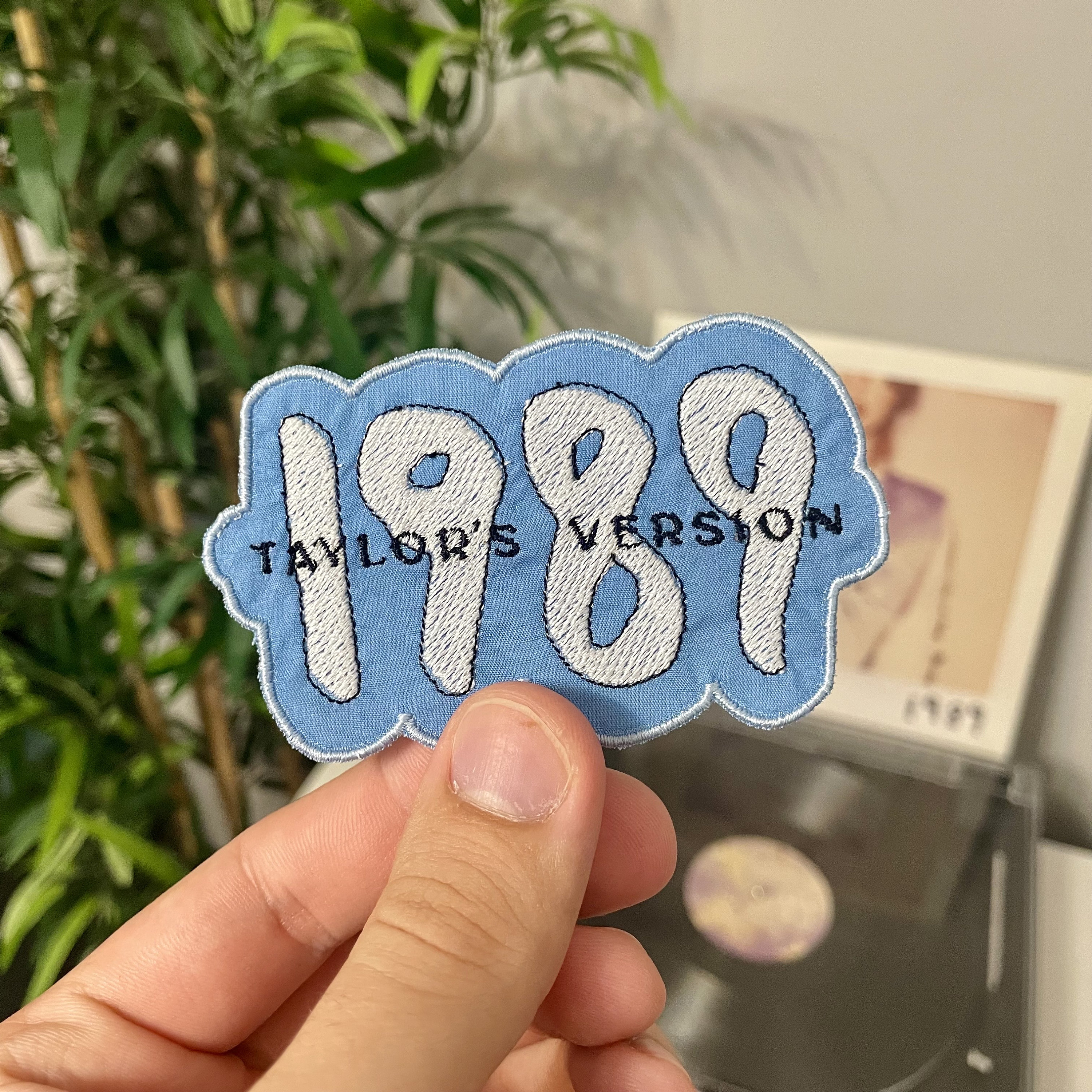 Custom Iron Patches 1989 Set of 4 Colored Pieces, 9.5x5.5 Cm, Iron ...
