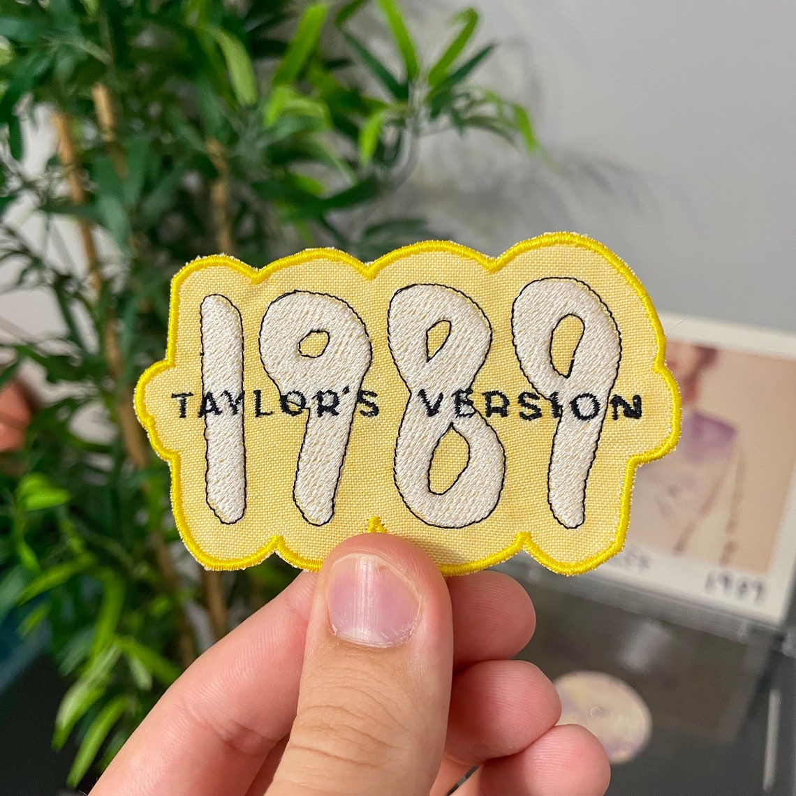 Custom Iron Patches 1989 Set of 4 Colored Pieces, 9.5x5.5 Cm, Iron ...