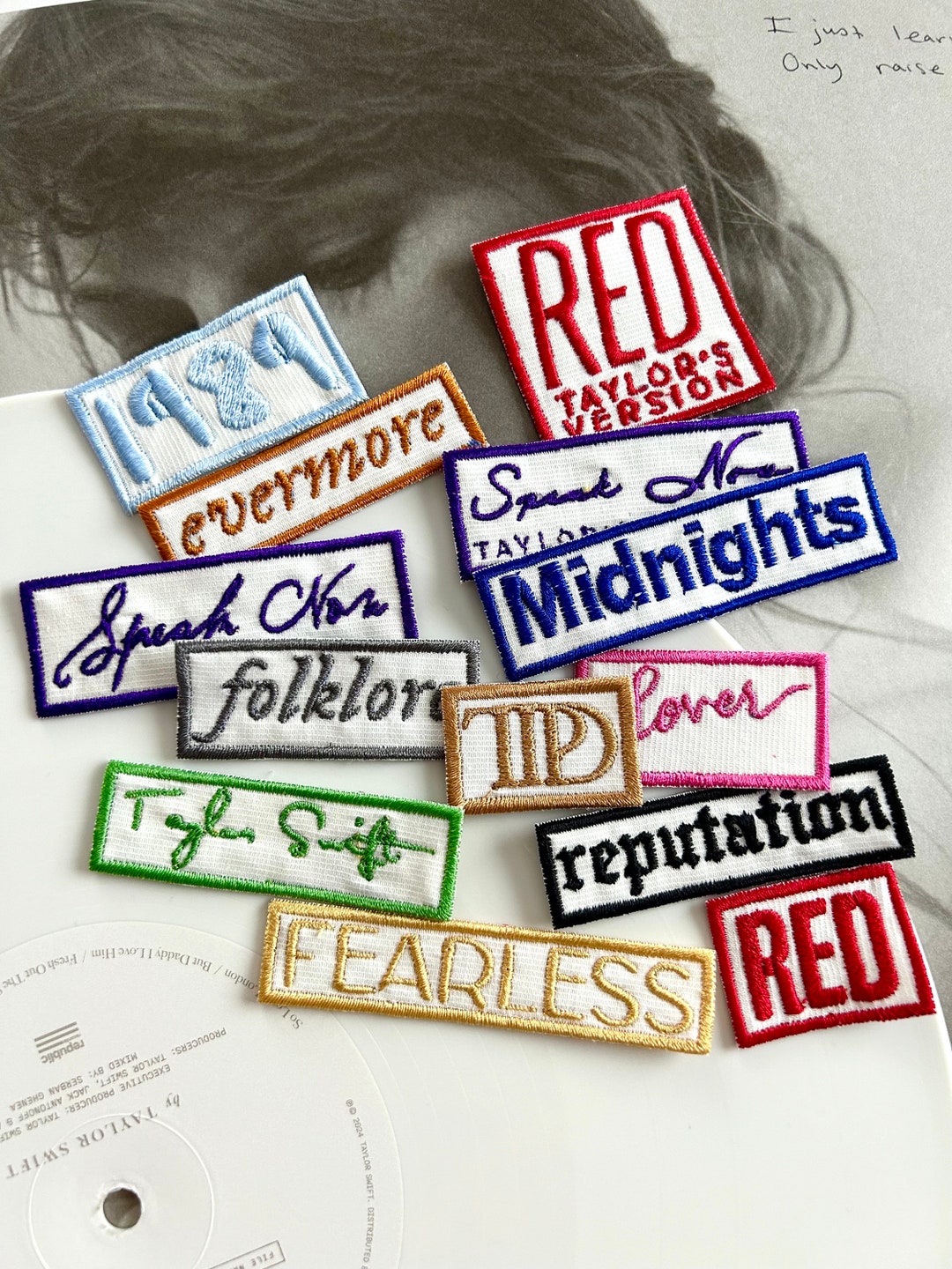 13 Custom Iron Patches TS Complete Discography Set and Individual ...