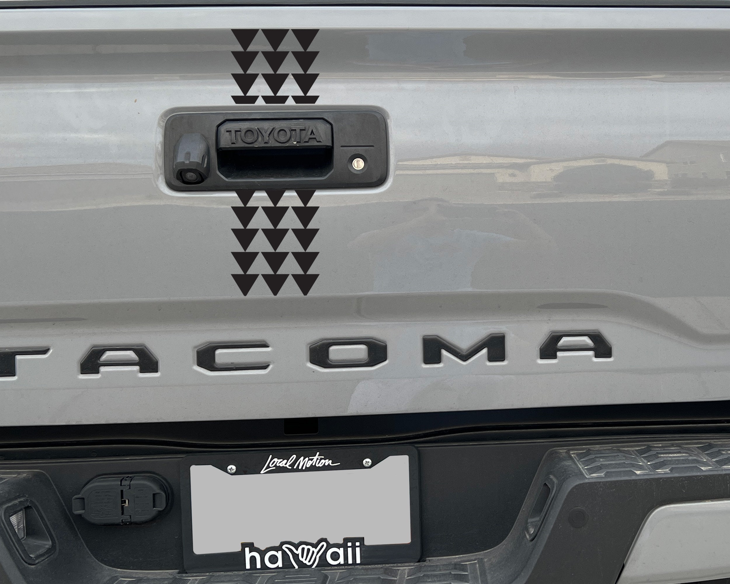 Hawaiian Tribal Triangle Decal - Vinyl Decal for Car, Walls - Etsy