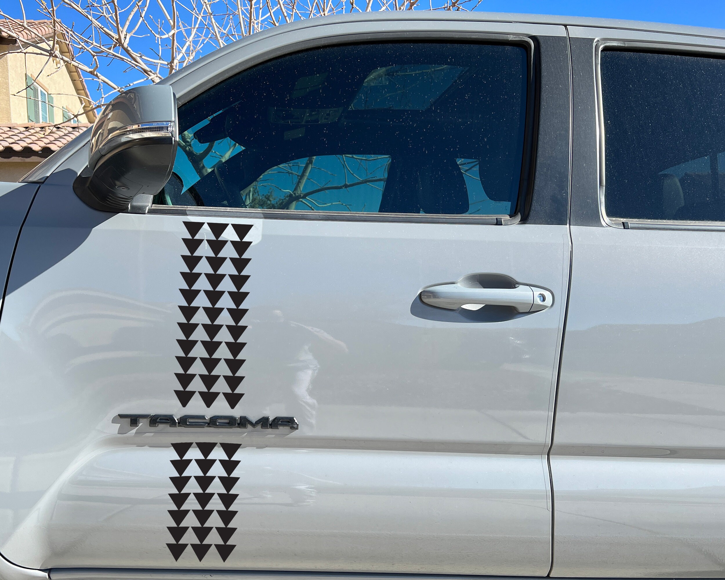 Hawaiian Tribal Triangle Decal - Vinyl Decal for Car, Walls - Etsy