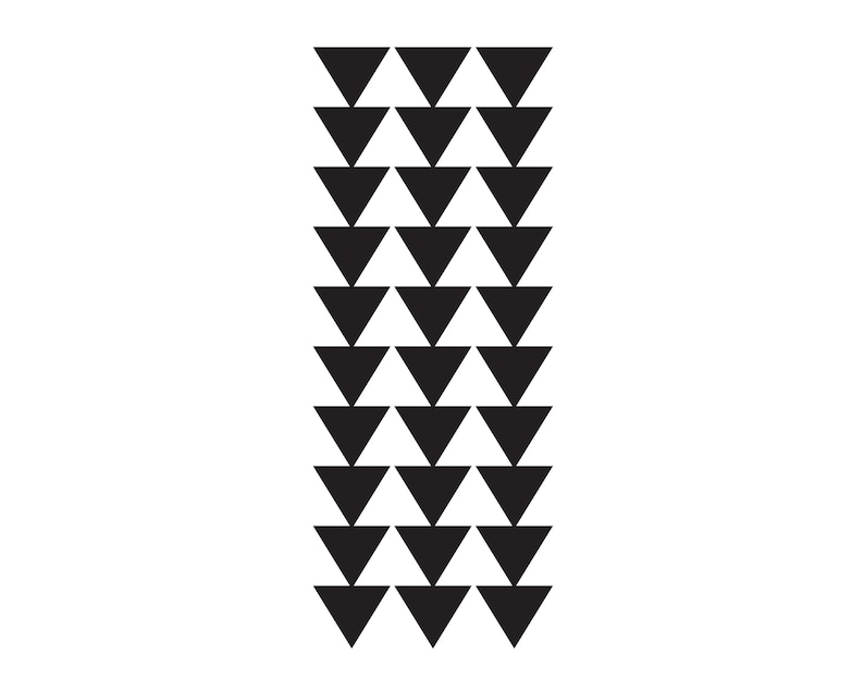 Hawaiian Tribal Triangle Decal - Vinyl Decal for Car, Walls - Etsy