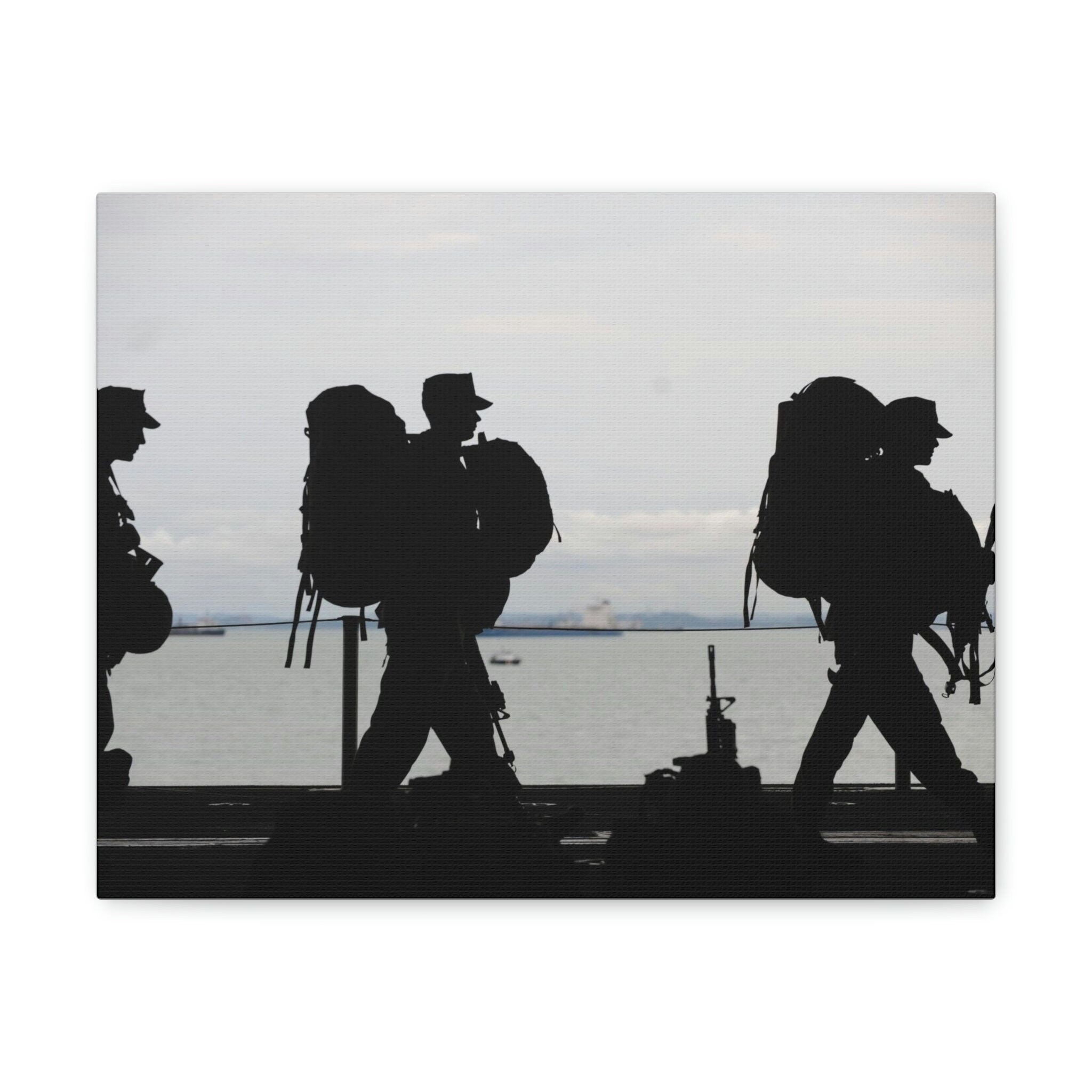 Soldiers Marching Shadow Veterans Day Shadow Veterans - Etsy