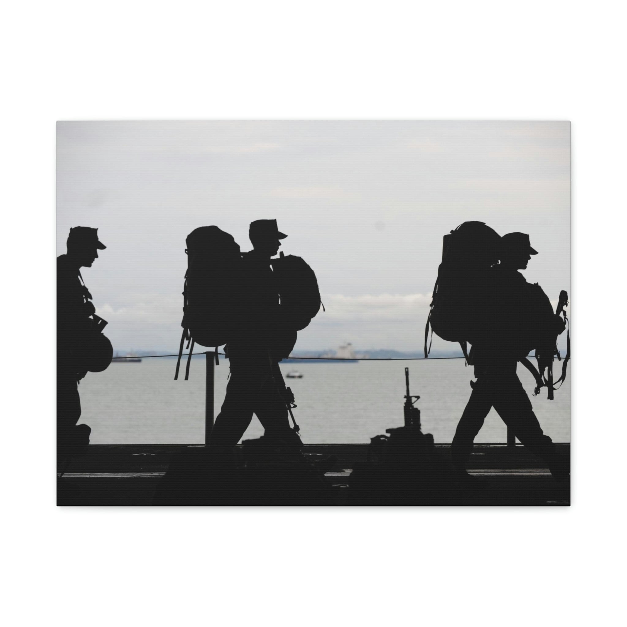 Soldiers Marching Shadow Veterans Day Shadow Veterans - Etsy
