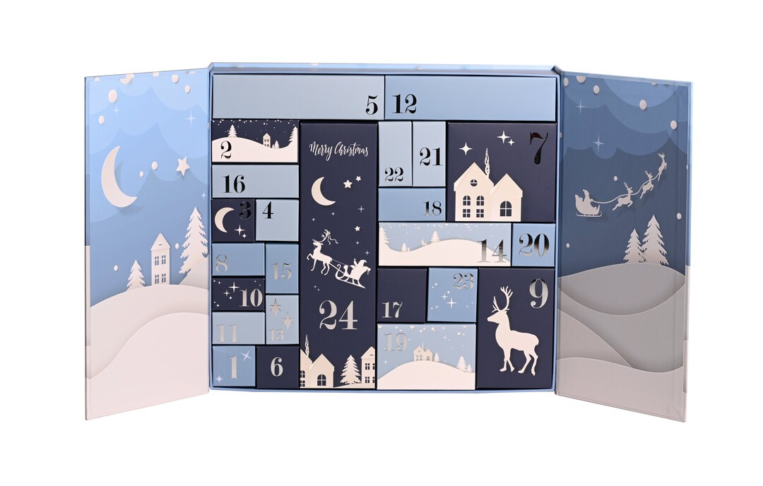 Luxury Advent Calendar Beautiful Hand Crafted Advent - Etsy
