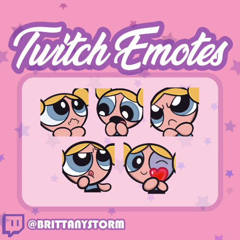 Twitch Emote - Bubbles Emote Pack - Etsy